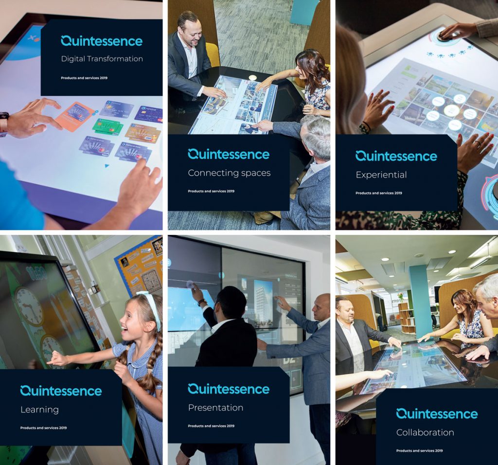 Quintessence Rebrand - Greg Bunbury Graphic Design for Social Impact